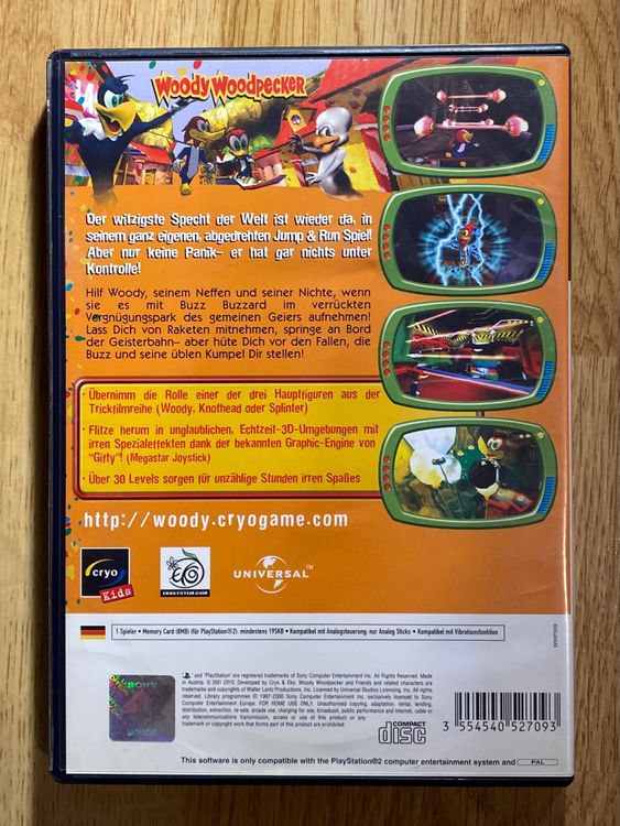 PS2 Woody Woodpecker DE (Gebraucht) in Rafz für CHF 2 – mit Lieferung ...