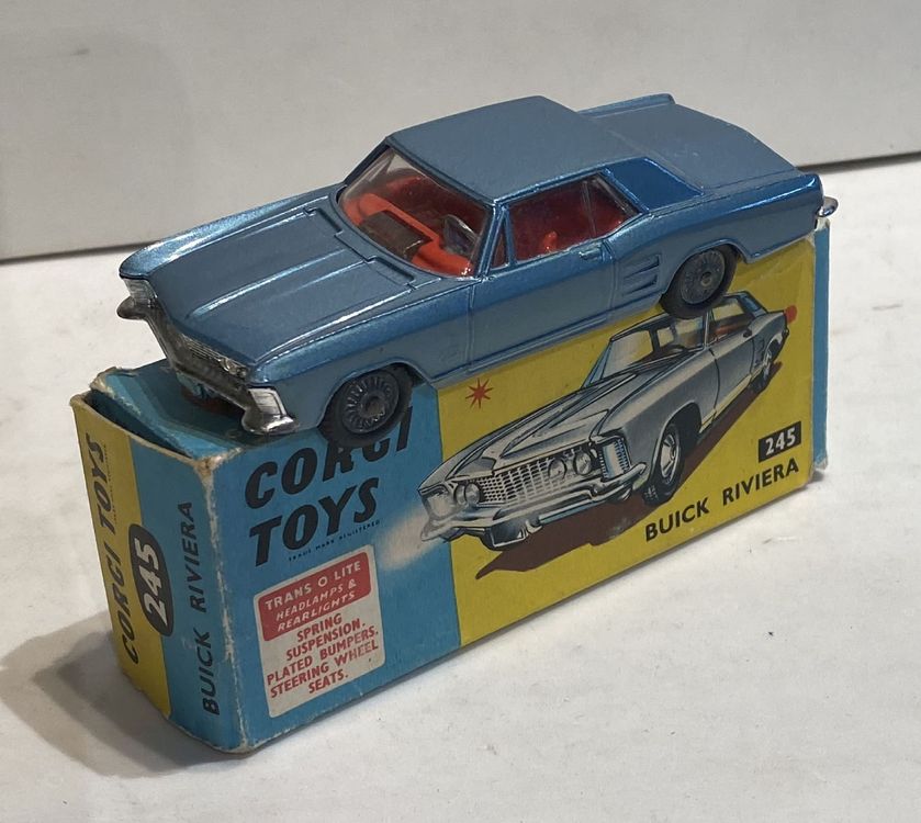 Corgi Toys (GB) 245 Buick Riviera in OVP (1964 – 68) | Kaufen auf Ricardo