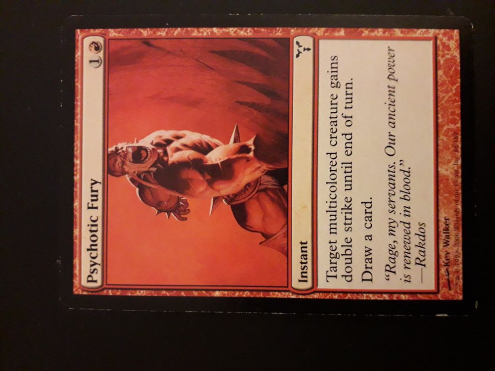 MTG - Psychotic fury (Gebraucht) in Lausanne für CHF 0.3 – mit ...