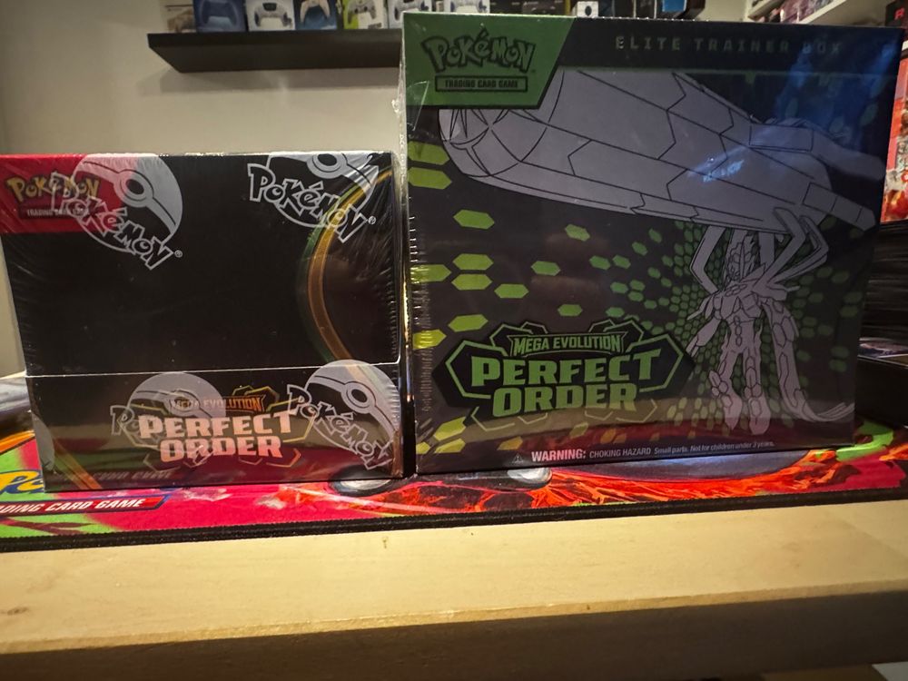 Pokémon Perfect Order Display + ETB TOP Bundle RAR 🔥 (Neu und ...
