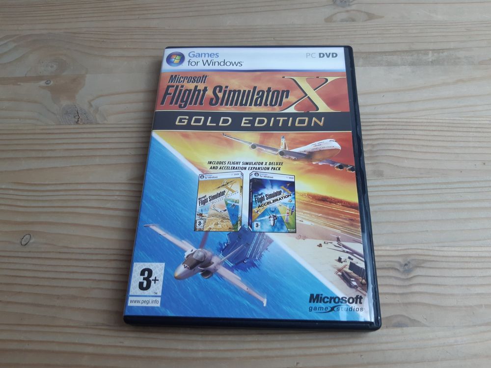 Microsoft Flight Simulator X 10 Gold Edition complete FSX PC | Kaufen ...