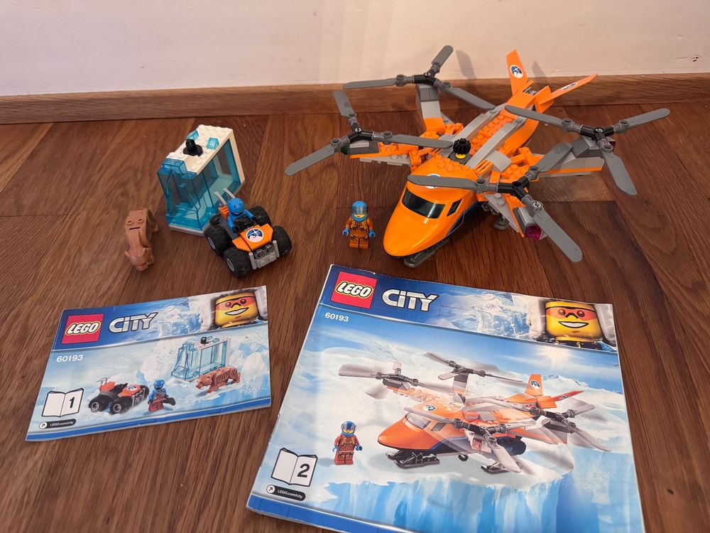 Lego City Arktis-Expedition 60191 und 60193 Frachtflugzeug (Gebraucht ...