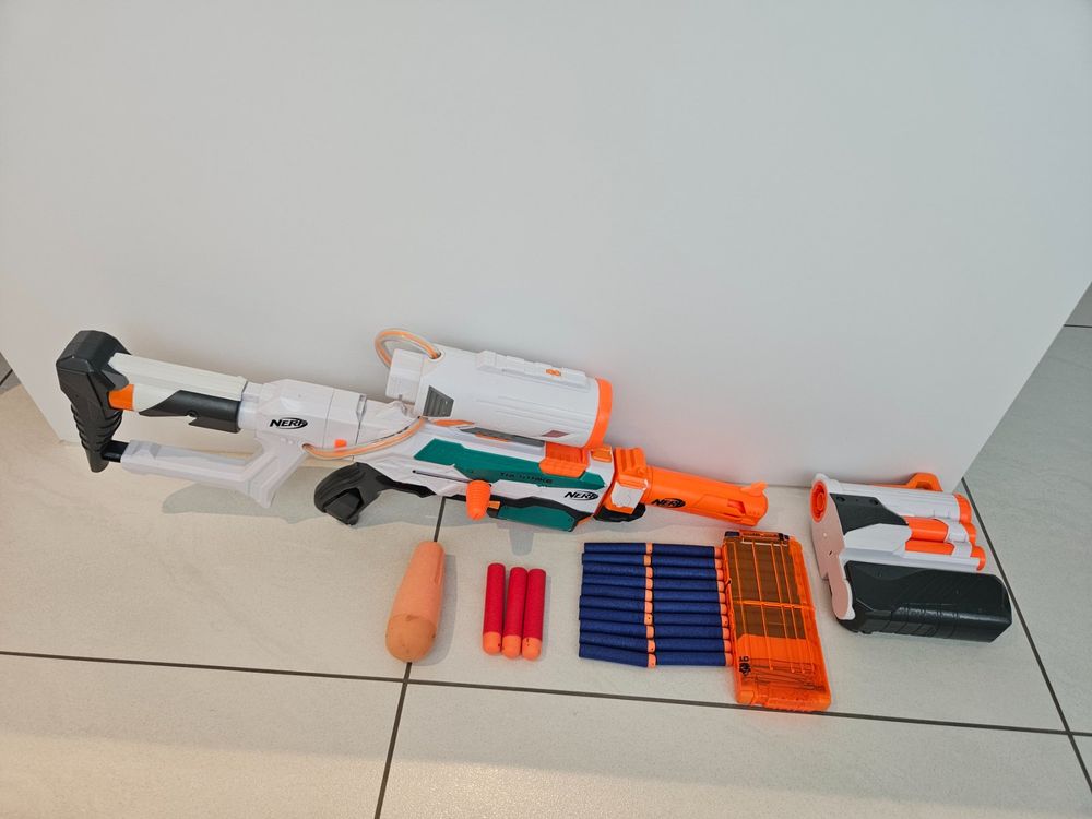 NERF Modulus Tri-Strike Blaster (Gebraucht) in Oftringen für CHF 25 ...