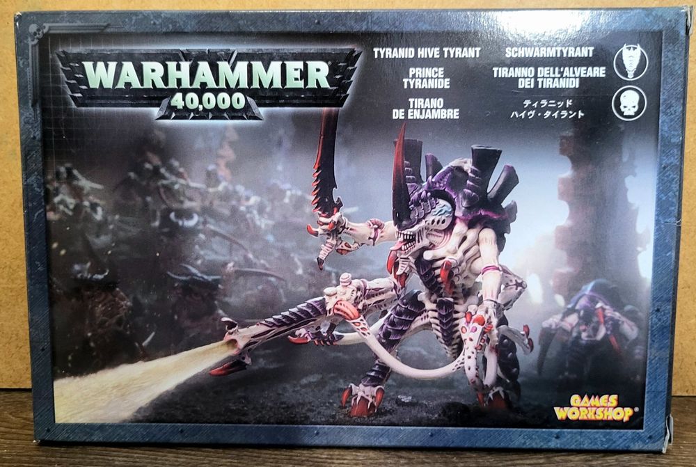 Warhammer 40K Tyranid Old Metal Hive Tyrant OVP (Neu und ...