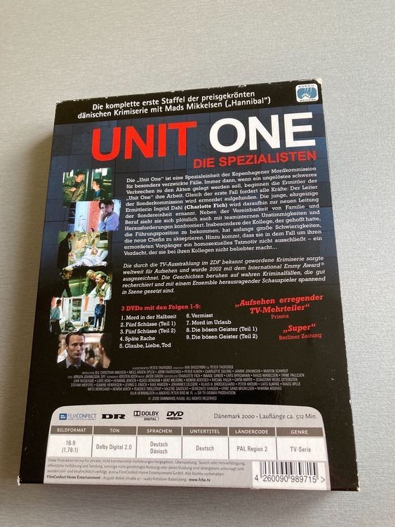UNIT ONE - DVD Season 1 (Gebraucht) in Wald ZH für CHF 2.5 – mit ...