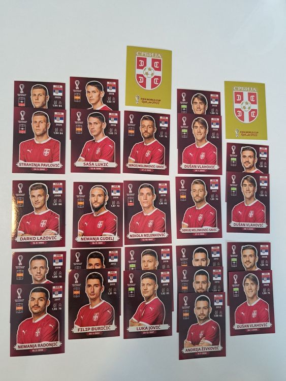 Panini WM Fussballbilder 22 Serbien | Kaufen auf Ricardo