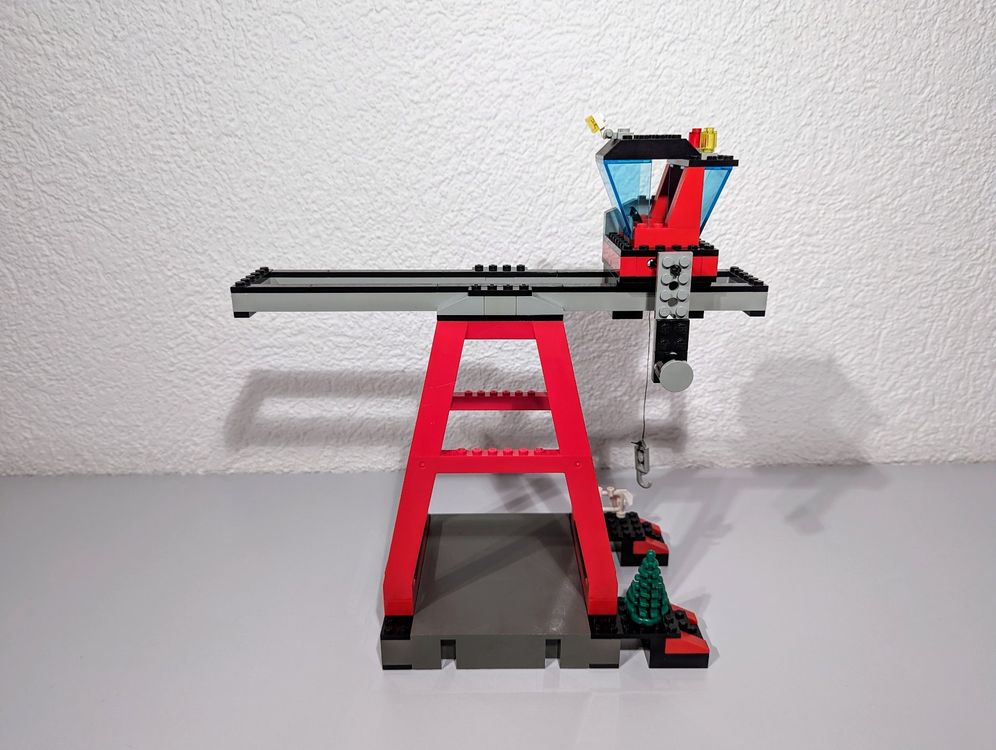 LEGO® System 4557 Eisenbahn Container-Verladekran | Kaufen auf Ricardo