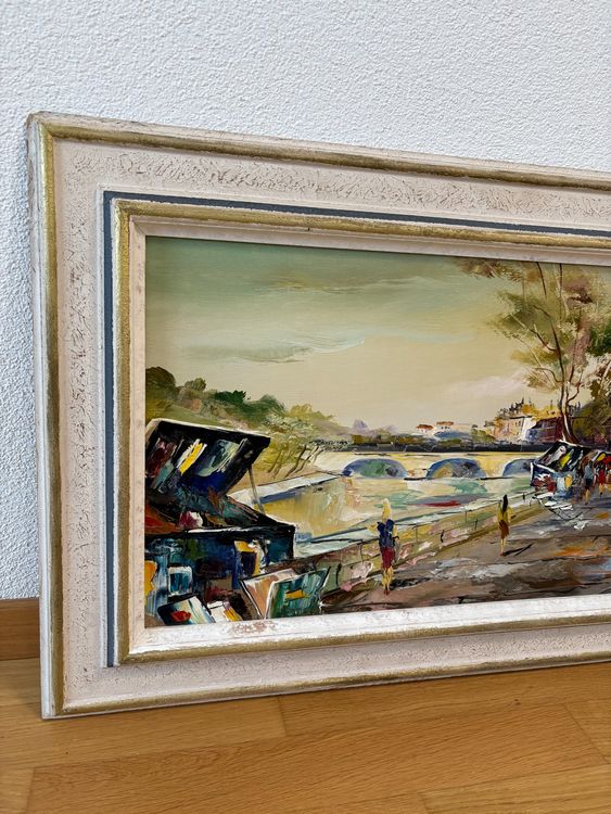 PARIS 1962,un tableau formidable! Strasse 86cmbreitx51cmhoch (Gebraucht ...