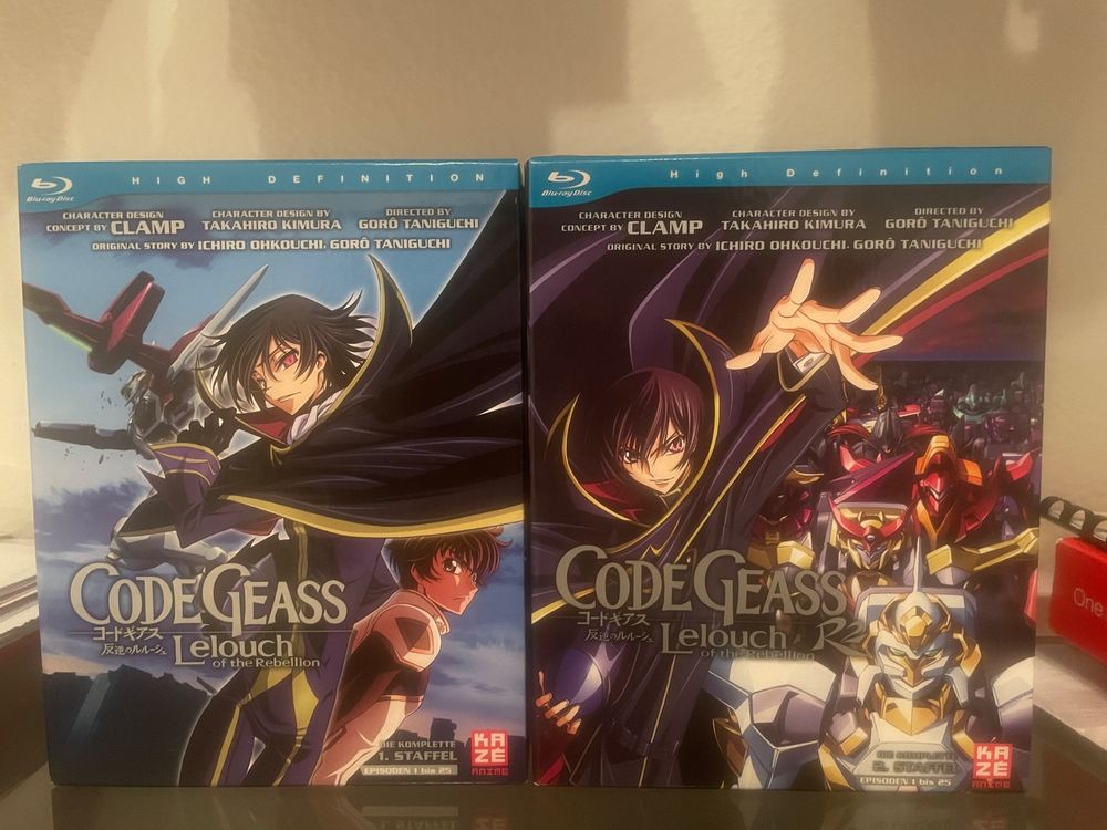 Code Geass R1 + R2 Blu Ray + Artbook (Gebraucht) in Meilen für CHF 50 ...
