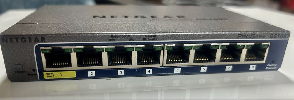 [GUT & GÜNSTIG]: NETGEAR ProSafe Smart Switch GS108T (Gebraucht) in ...