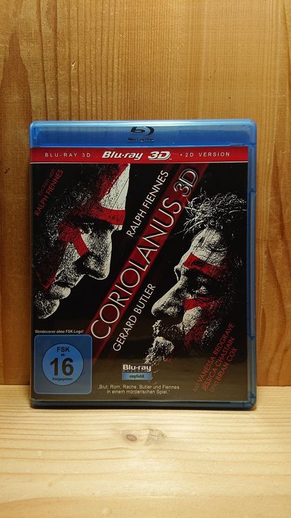 CORIOLANUS in 3D Blu-Ray mit Ralph Fiennes (Gebraucht) in Wilderswil ...
