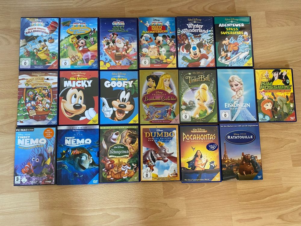 Kinderfilme DVD / Sammlung Disney (Gebraucht) in Beckenried für CHF 19 ...