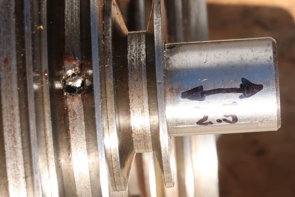 EMB Motor 450 /900 U/min. für Schaublin 102 Drehbank 380V (Defekt) in ...