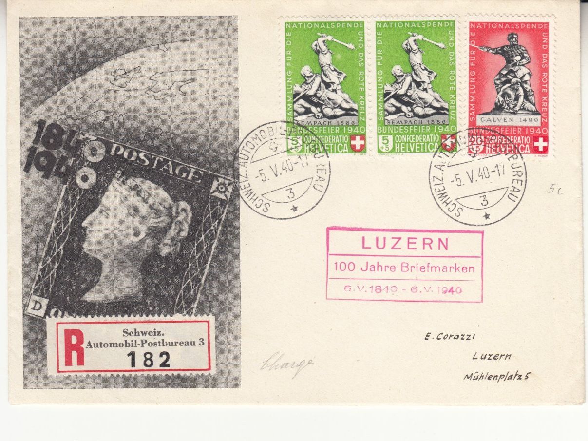 SBK B3 und B5c auf Brief mit S ST A. 293 (Gebraucht) in Bürglen TG für ...