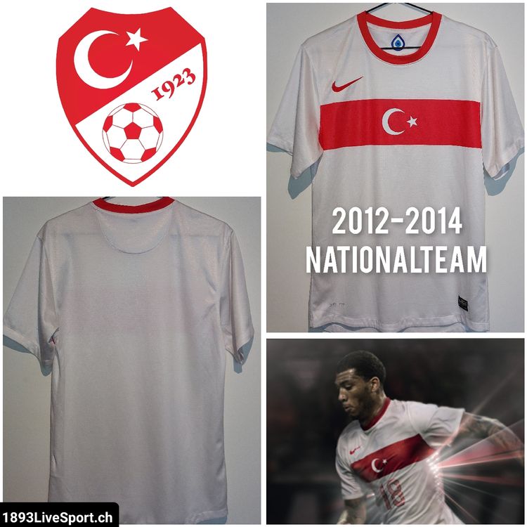 Türkei Trikot, 2012-2014, Nationalmannschaft (D'occasion) à Allschwil ...