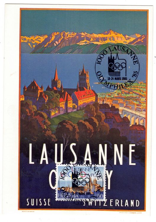 Carte Maximum, Lausanne (Gebraucht) in La Tour-de-Peilz für CHF 3 – mit Lieferung auf Ricardo kaufen