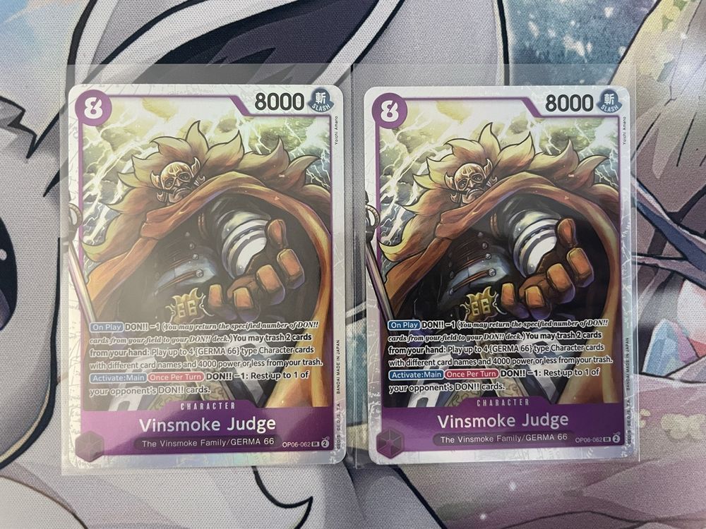 2x One Piece Vinsmoke Judge (EN) NM (Neu (gemäss Beschreibung)) in Bern ...