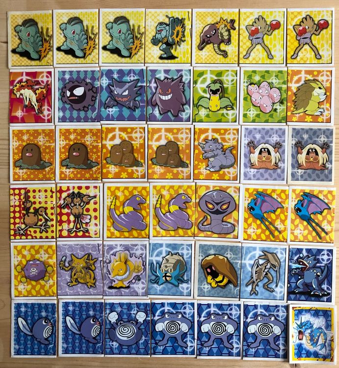 Pokemon Merlin riesen Sammlung aus 1999! Ab 1.-! | Acheter sur Ricardo
