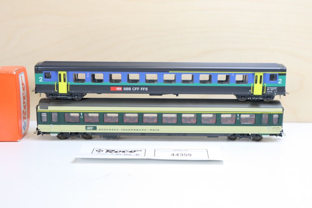 ROCO SBB / BT Personenwagen Set Interregio Prototyp Nr. 9408 | Kaufen ...