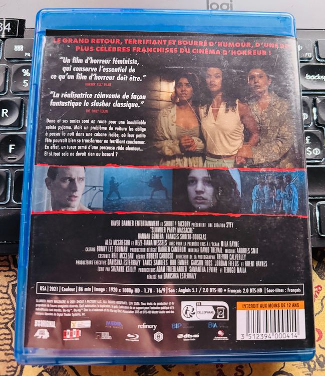Slumber Party Massacre (2021) - Blu-ray (D'occasion) à Semsales pour ...