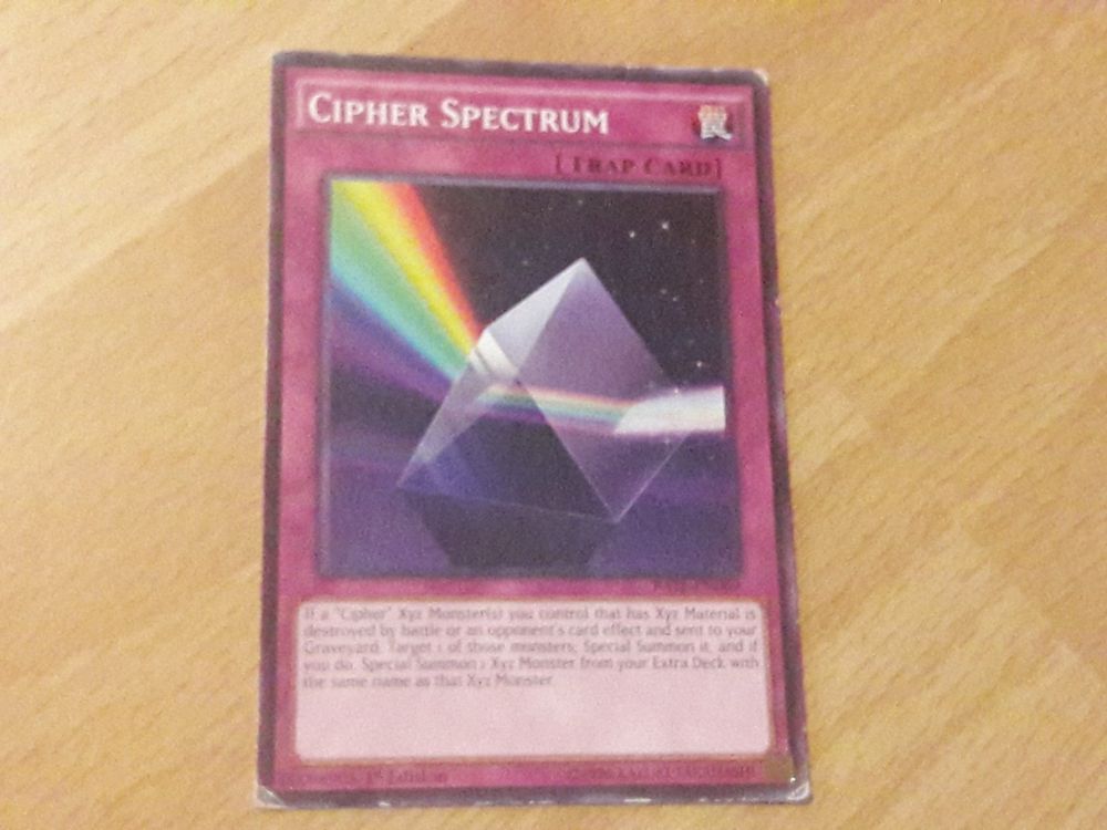 Yugioh Cipher Spectrum | Kaufen auf Ricardo