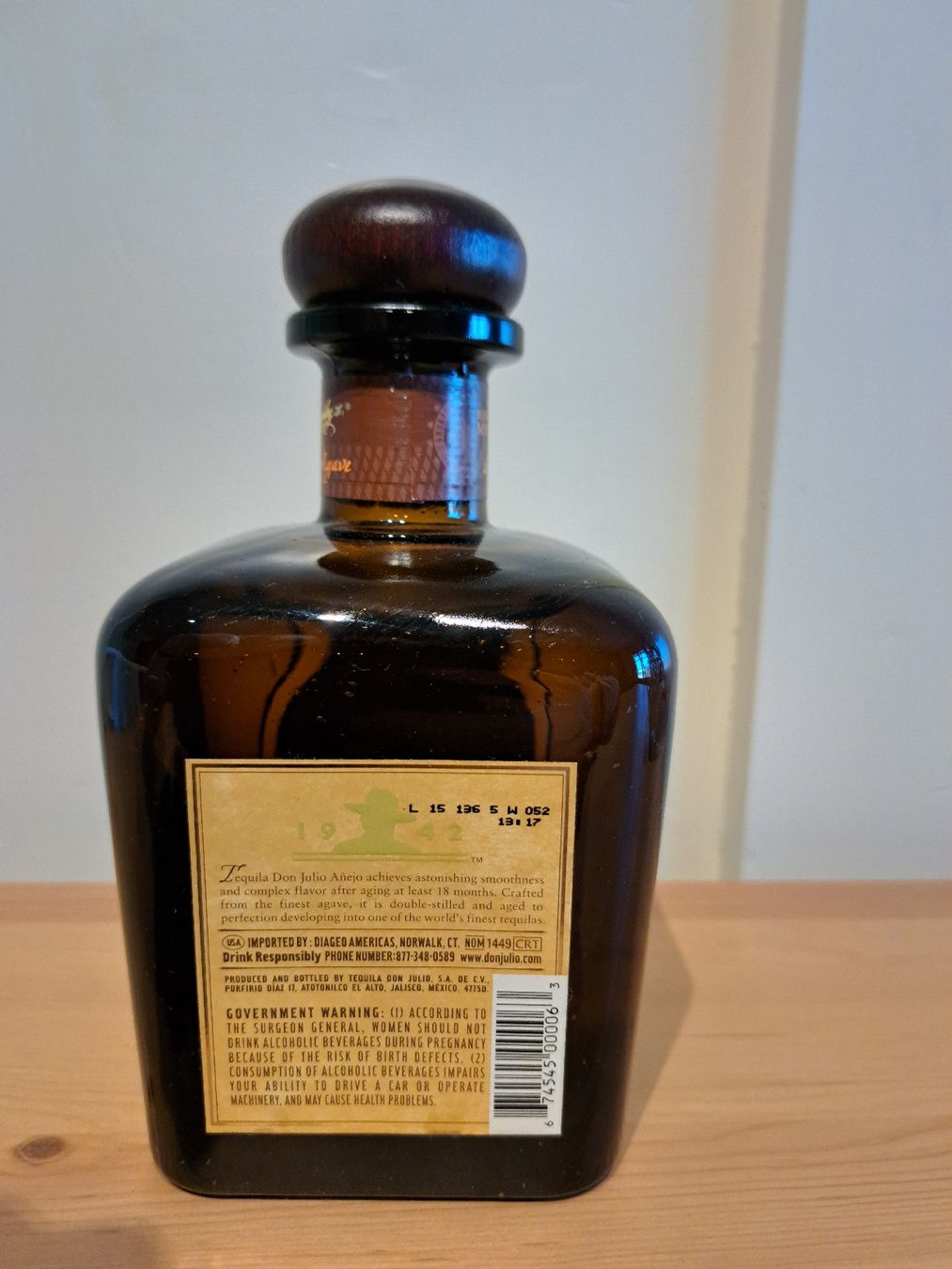 Don Julio Anejo 1942 Tequila offene Flasche (Gebraucht) in Brittnau für ...
