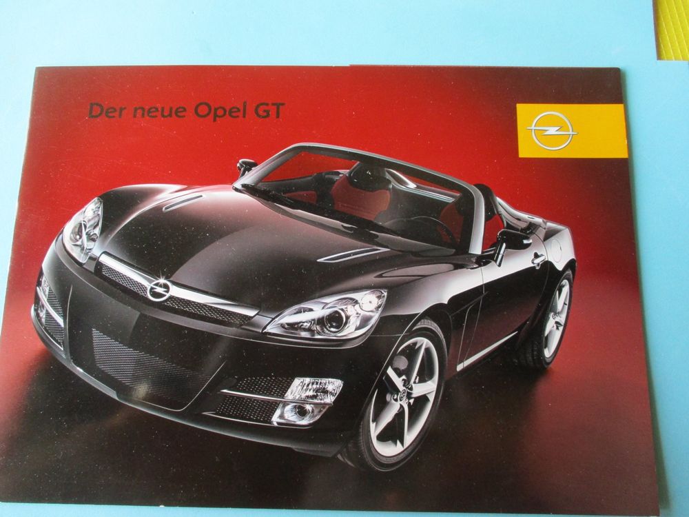 Opel GT Prospekt Roadster Sportwagen (Gebraucht) in Ottikon Gossau ZH ...