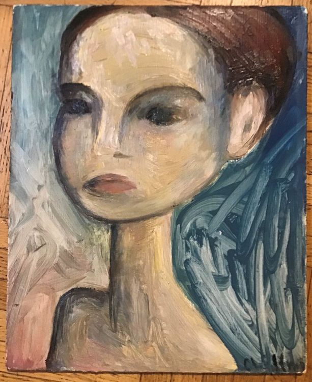 Original öl Gemälde auf Leinwand Unl Sig | Kaufen auf Ricardo