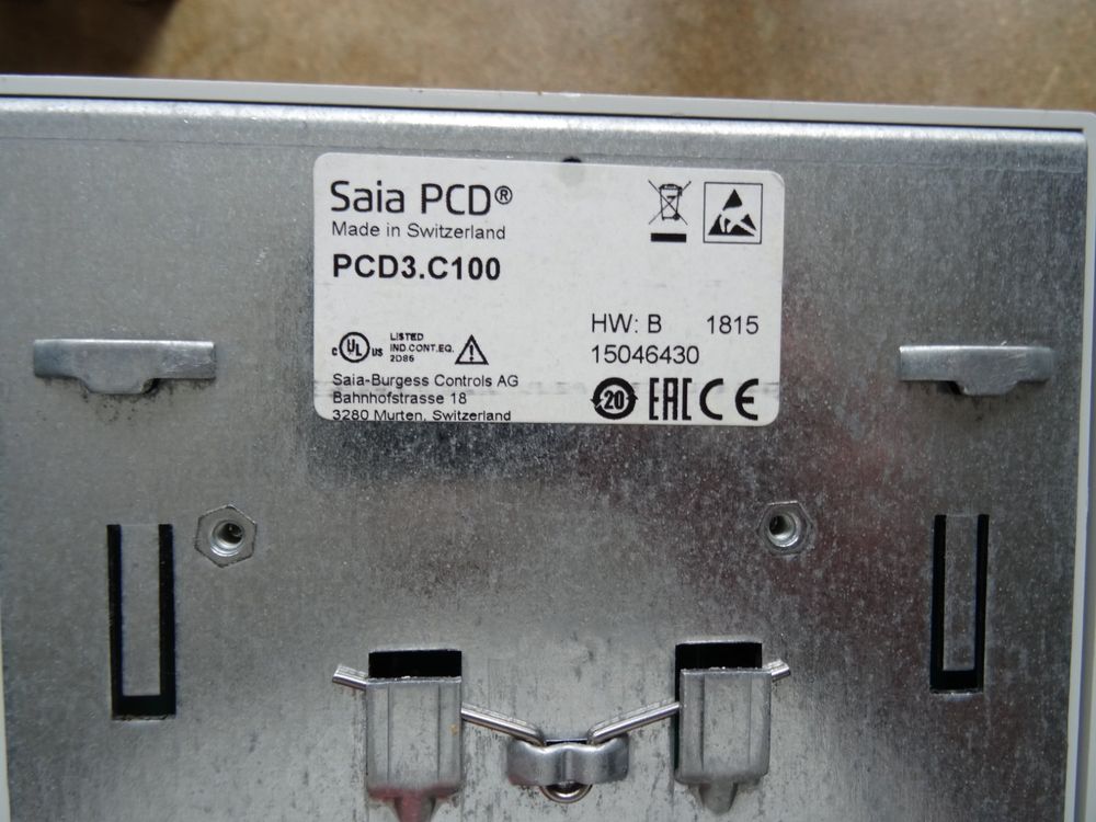 Saia SPS (PCD3.M + PCD3.C) ab 100.-- (Gebraucht) in Lupfig für CHF 425 ...