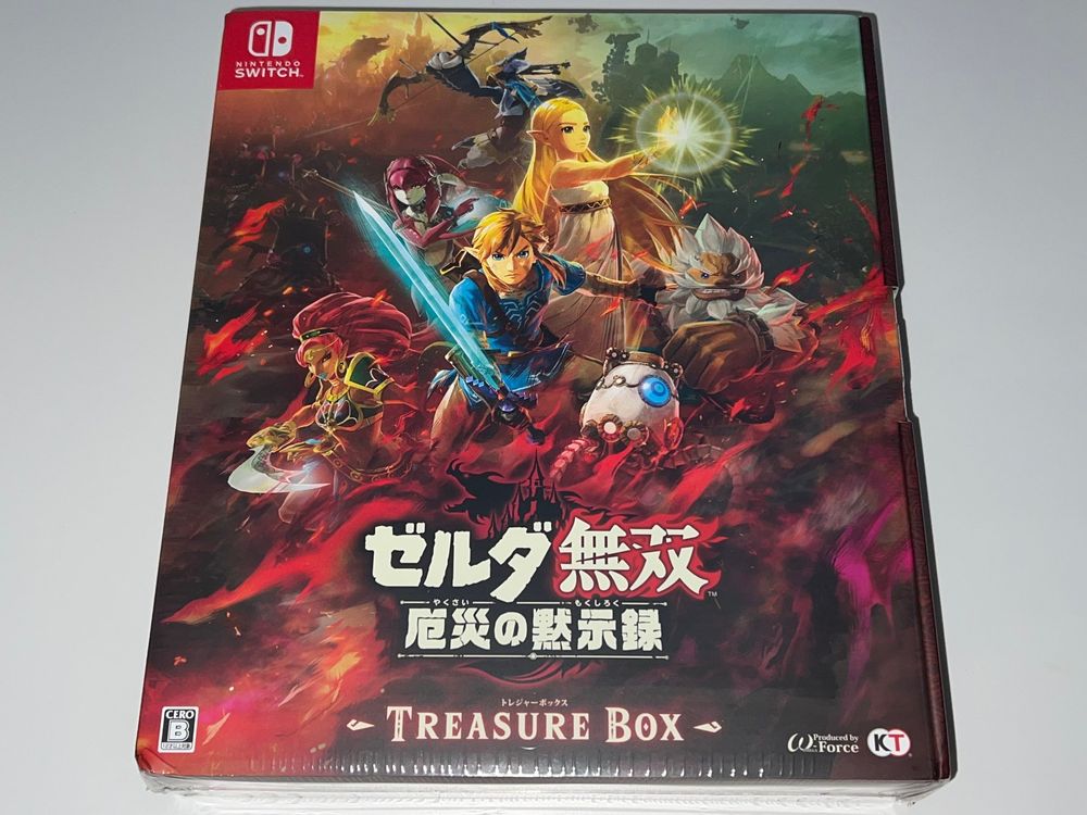 Switch - Hyrule Warriors Age of Calamity Treasure Box JP NEU (Neu und ...