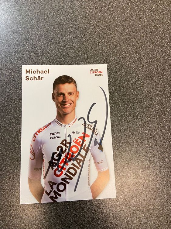 Autogrammkarte Michael Schär (Gebraucht) in Adliswil für CHF 6 – mit ...