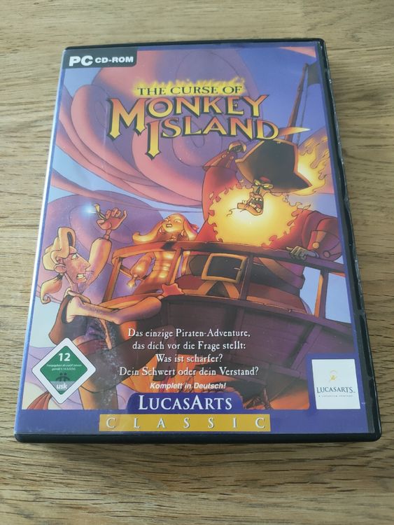 RAR* THE CURSE OF MONKEY ISLAND PC CD-ROM 1997-2007 deutsch | Kaufen ...