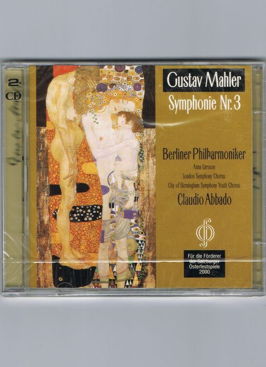 Gustav Mahler - Berliner Philharmoniker - Claudio Abbado (Neu und originalverpackt) in Genève ...