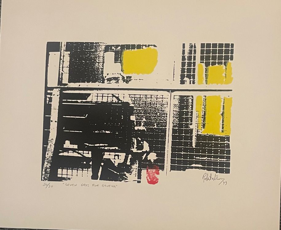 Sehr Interessante Litho Unl Sig | Kaufen auf Ricardo