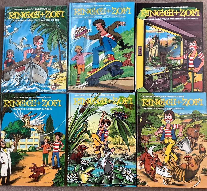 6 GROSSE RINGGI UND ZOFI BÜCHER | Kaufen auf Ricardo