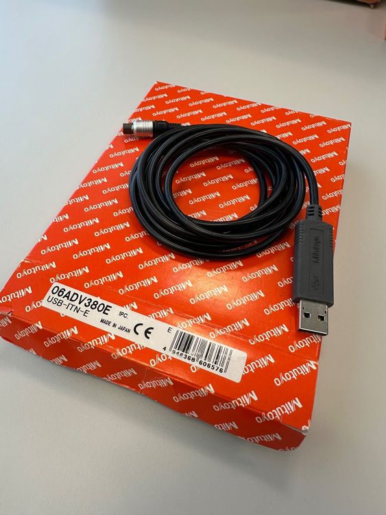 Mitutoyo USB INPUT TOOL DIRECT 2 m Leitung, rund 6-Pin (Gebraucht) in ...