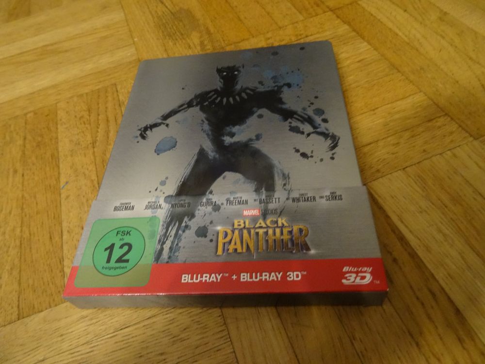 Black Panther 3D+2D STEELBOOK BLU-RAY (Gebraucht) in Olten für CHF 7 – mit Lieferung auf Ricardo ...