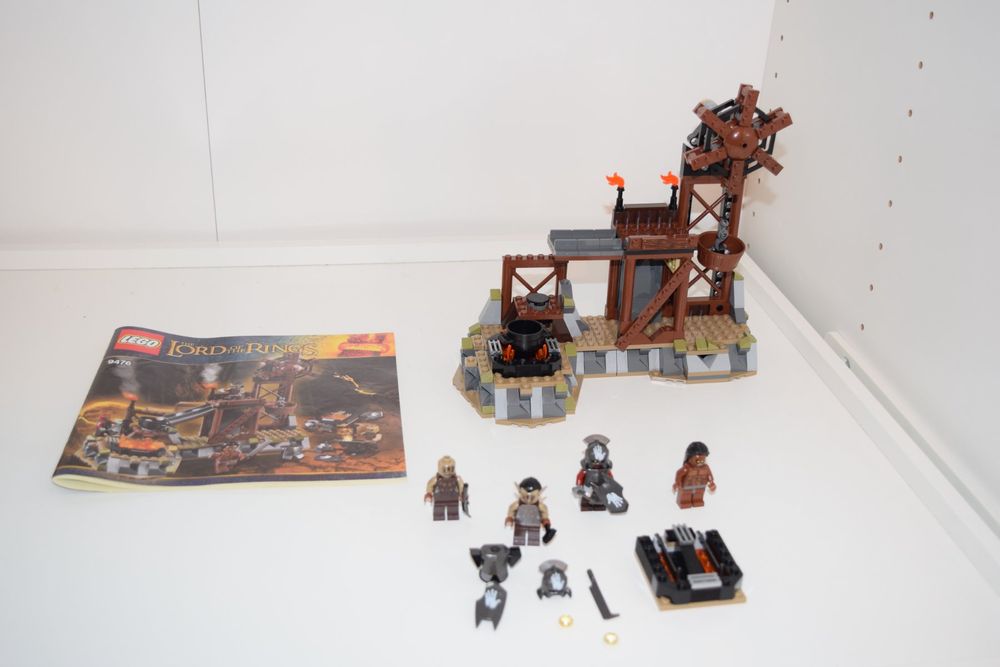 Lego Lord of the Rings Set 9476 The Orc Forge 100% komplett (Gebraucht ...