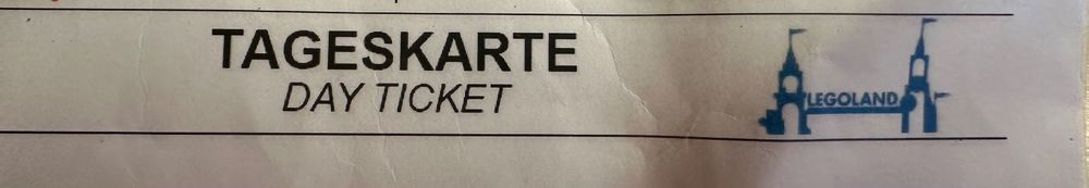 Tagesticket Legoland (Neu (gemäss Beschreibung)) in Says für CHF 20 – mit Lieferung auf Ricardo ...