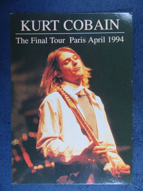 KURT COBAIN THE FINAL TOUR PARIS APRIL 1994 ARTE-AK | Kaufen auf Ricardo