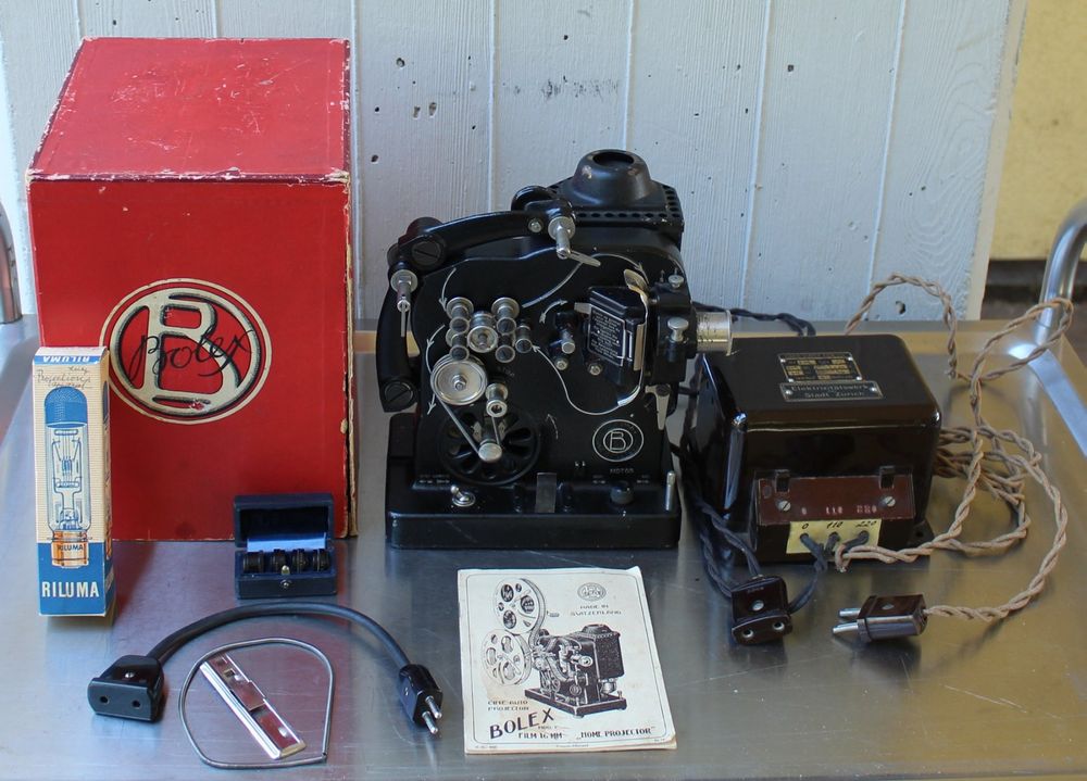 Bolex Home Projector Mod.C 16mm Hermagis Paris Filmprojektor (Gebraucht ...