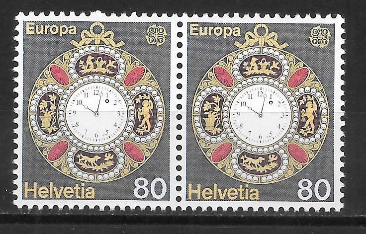 2 Abarten 577.2.01.a ** Roter Punkt links der 5 Zifferblatt | Kaufen auf Ricardo