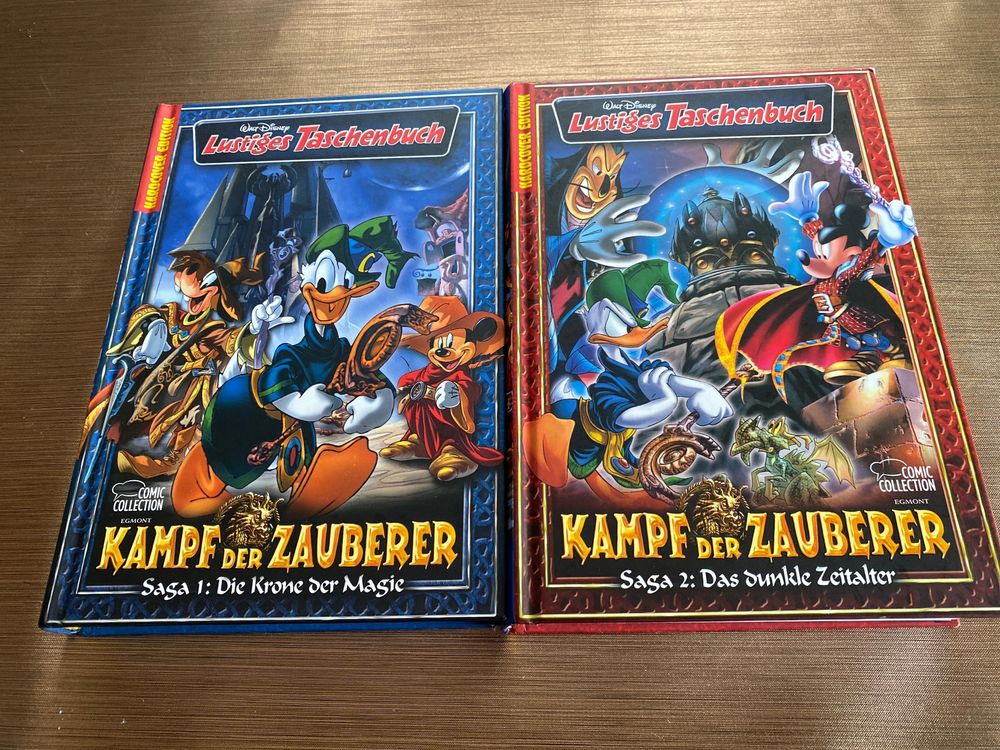 Lustiges Taschenbuch - Kampf der Zauberer Saga 1+2 LTB (Gebraucht) in Teufenthal AG für CHF 17.9 ...