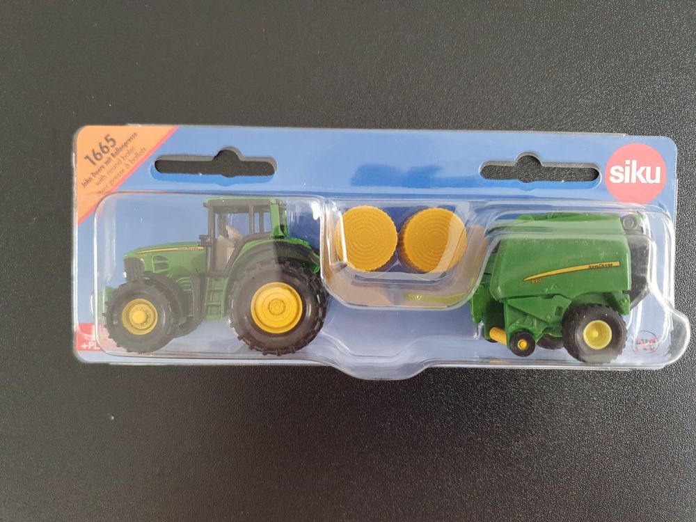 Siku - John Deere mit Ballenpresse | Kaufen auf Ricardo