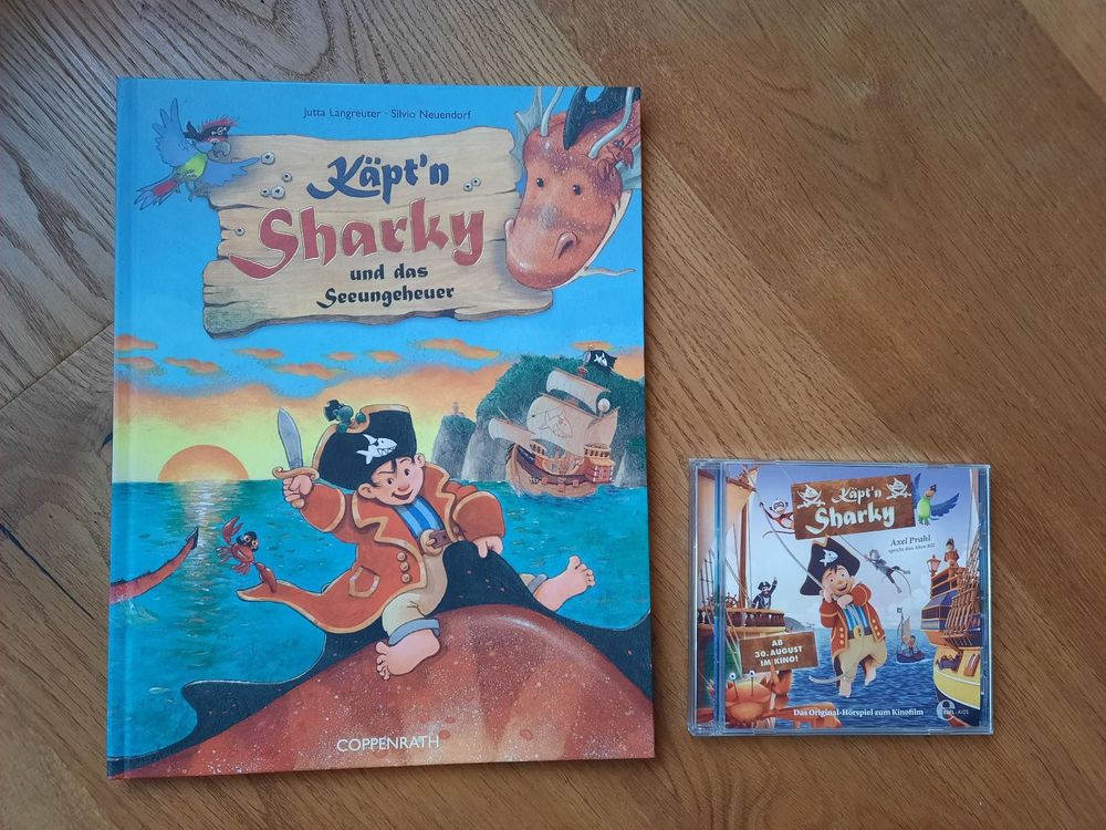 wie NEU - Käpt'n Sharky Buch und CD - 2 Teile (Gebraucht) in Altnau für CHF 15 – mit Lieferung ...