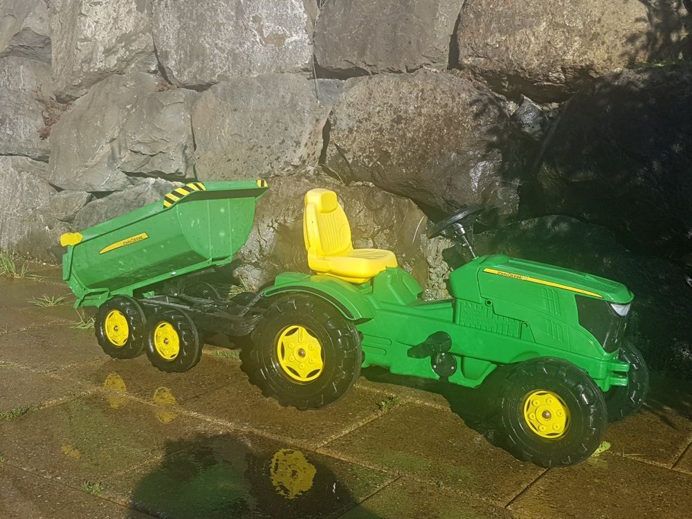 John Deere Traktor + Anhänger | Kaufen auf Ricardo