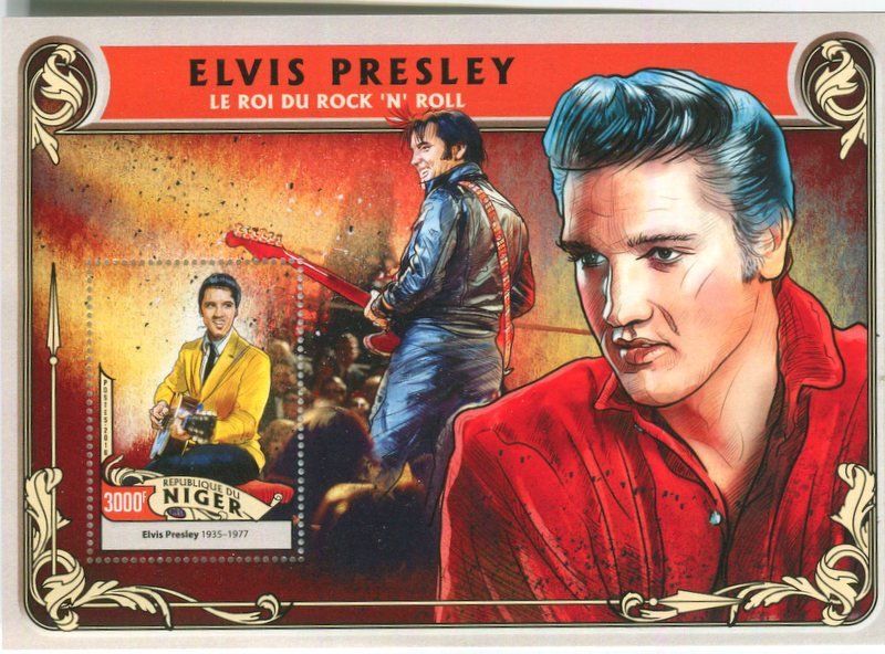 Block "Elvis Presley". Niger (Neu und originalverpackt) in Basel für ...