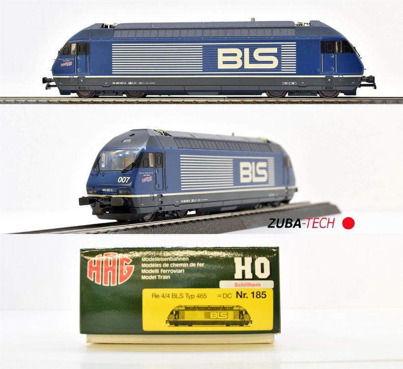 HAG 185 E-Lok Re 465 BLS H0 GS Analog OV (Gebraucht) in St. Gallen für ...