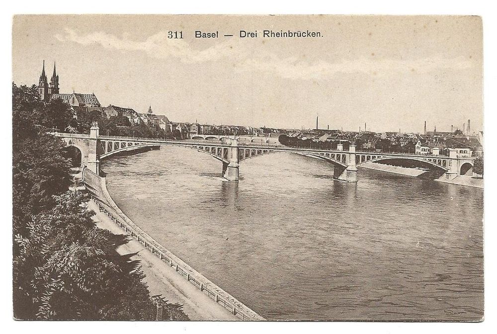BASEL - DREI RHEINBRÜCKEN | Kaufen auf Ricardo