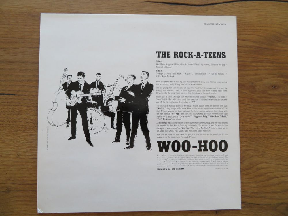 Rock-A-Teens - Woo-Hoo Schallplatte von 1959 im Top Zustand (Neu ...